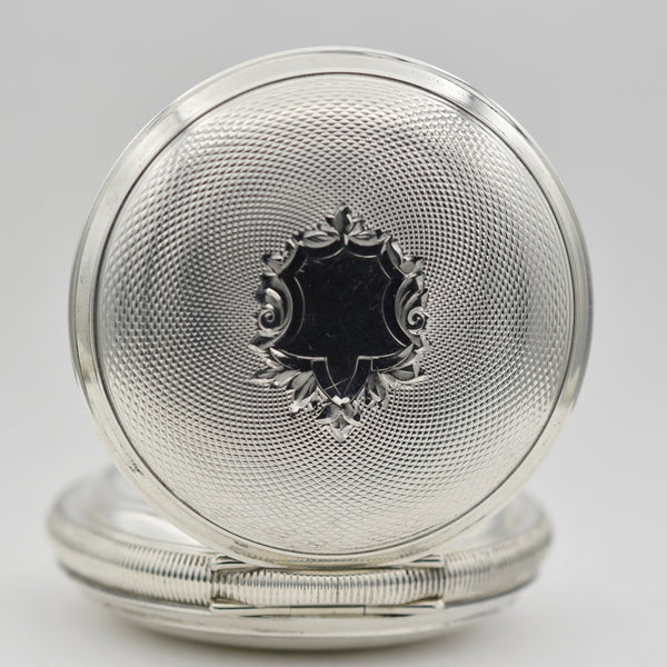 HAMILTON Sterling Silver Pocket Watch - Ashton-Blakey Vintage Watches